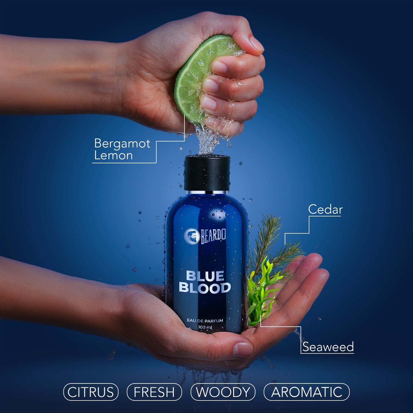 Beardo Blue Blood Perfume EDP (100ml) – Beardo India