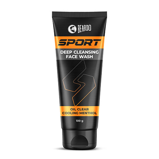Beardo Sport Deep Cleansing Facewash (100g) – Beardo India