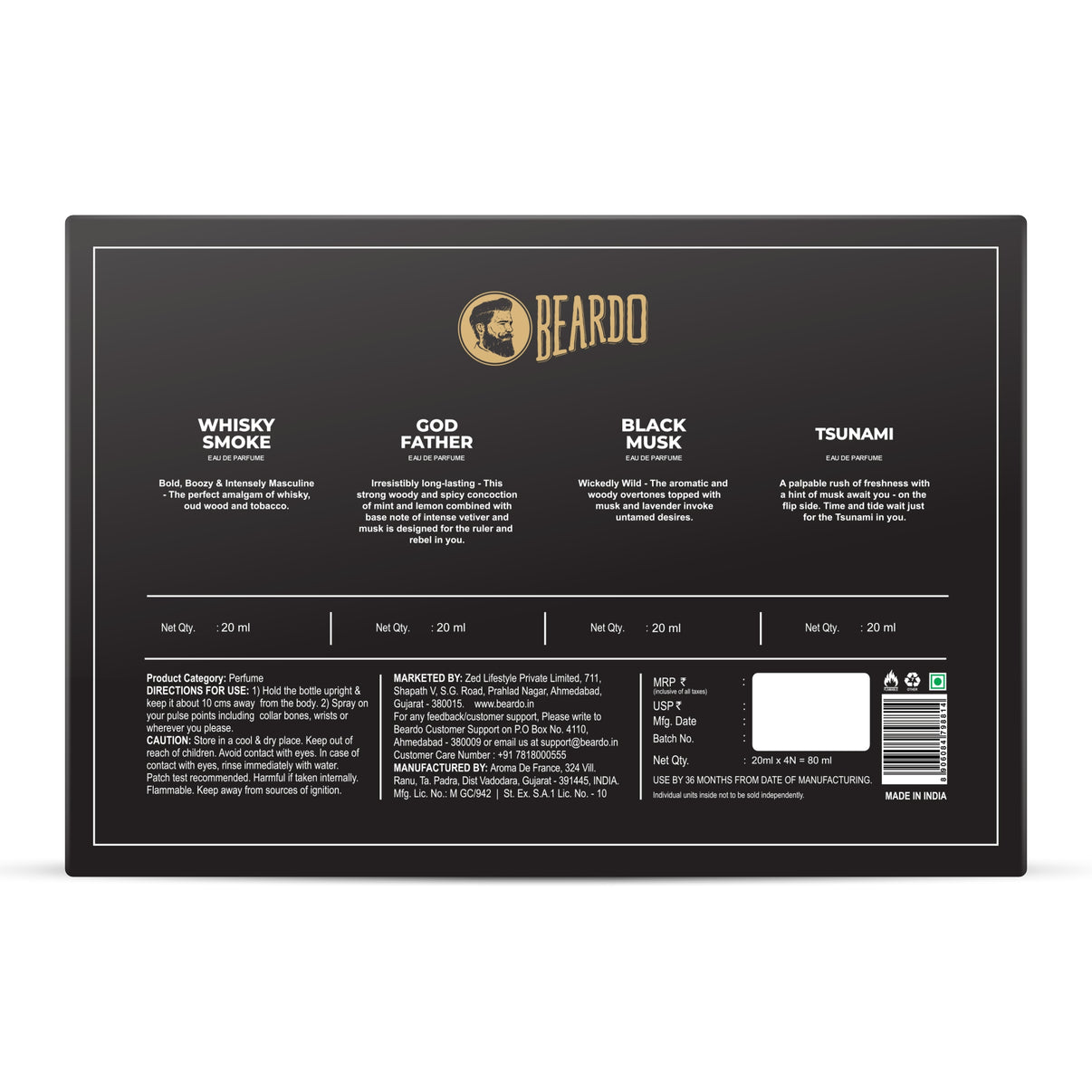 Beardo Best Selling Perfume Gift Set | Beardo Gift Set for Men – Beardo ...