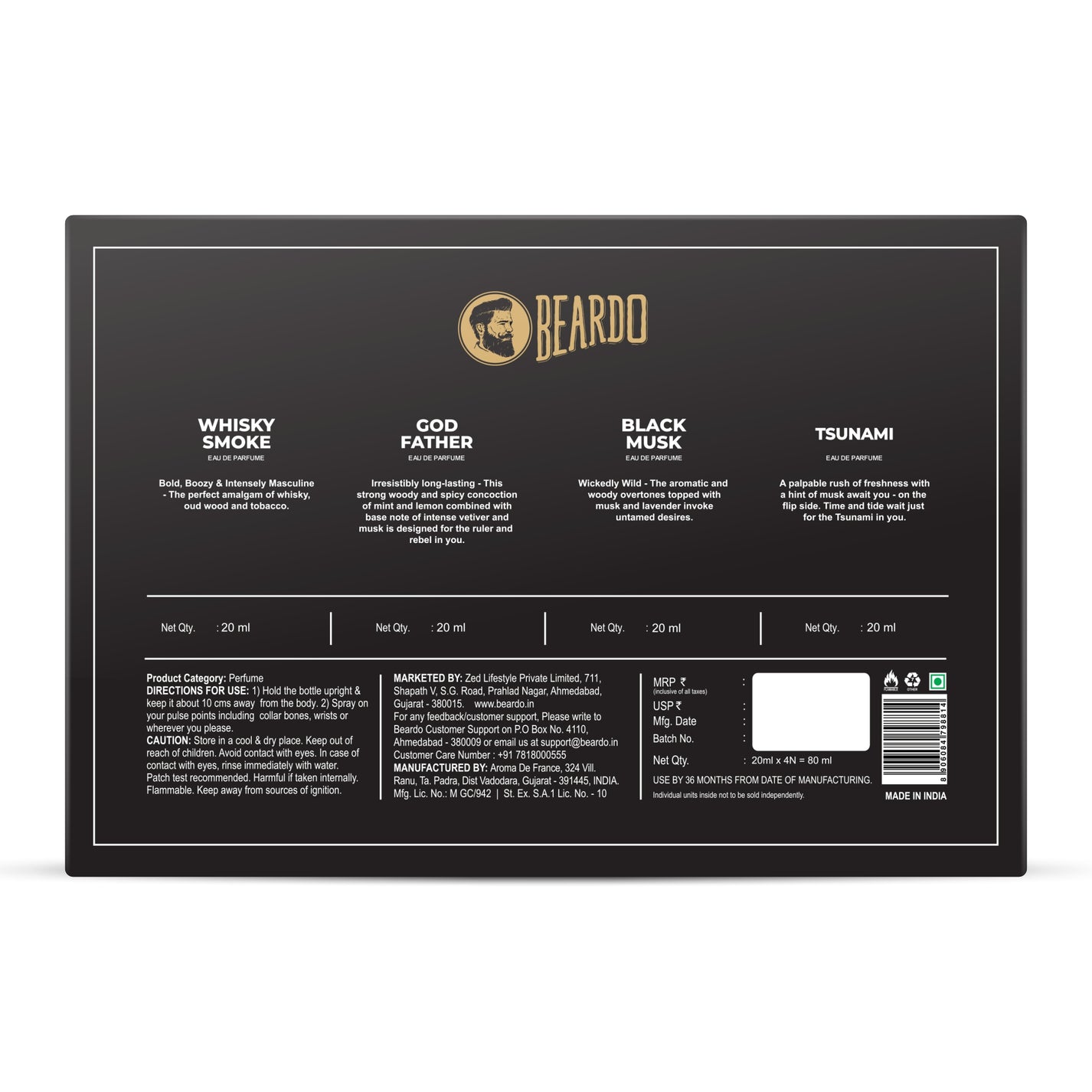 Beardo Best Selling Perfume Gift Set | Beardo Gift Set for Men – Beardo ...