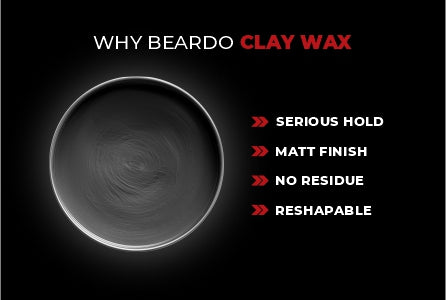 Hair Clay Wax with Strong Hold & Matte Finish | Beardo – Beardo India