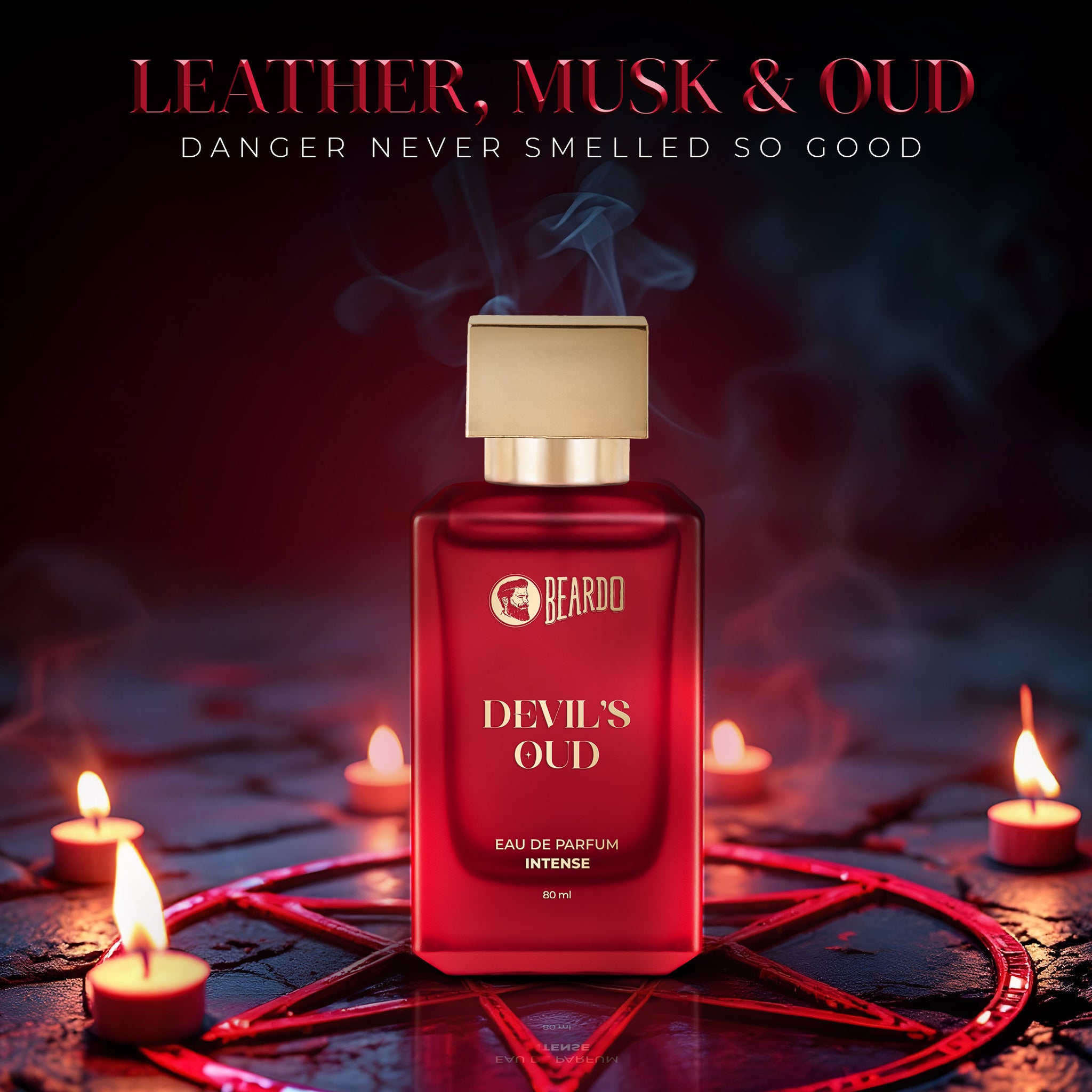 Beardo Devils Oud Perfume EDP 80ml | Dark Oud Perfume for Men – Beardo ...