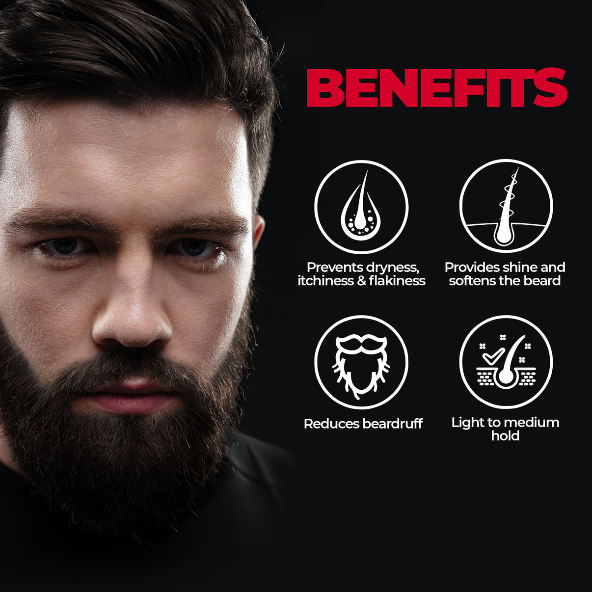 Beardo Medium Beard Power Look Kit | Styling & Care Combo – Beardo India