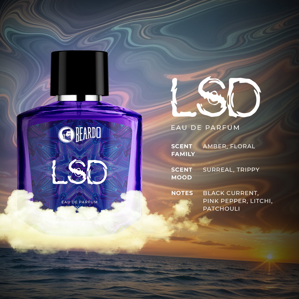 Beardo LSD Perfume EDP (100ml) – Beardo India