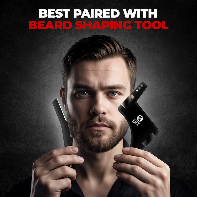 Beardo Beard Styling Tool | Perfect Beard Shape Guide – Beardo India