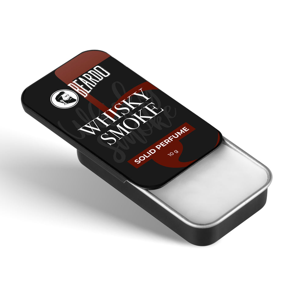 Beardo Whisky Smoke Solid Perfume 10g | Pocket Wax Perfume for Men ...