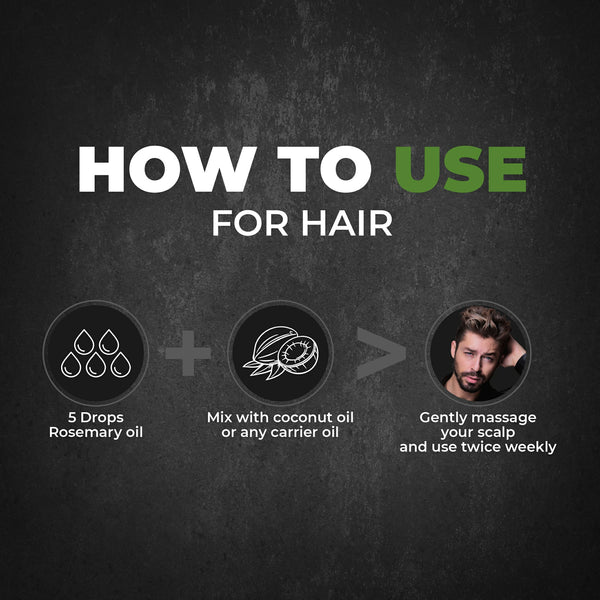 Beardo Rosemary Essential Oil For Hair Growth – Beardo India