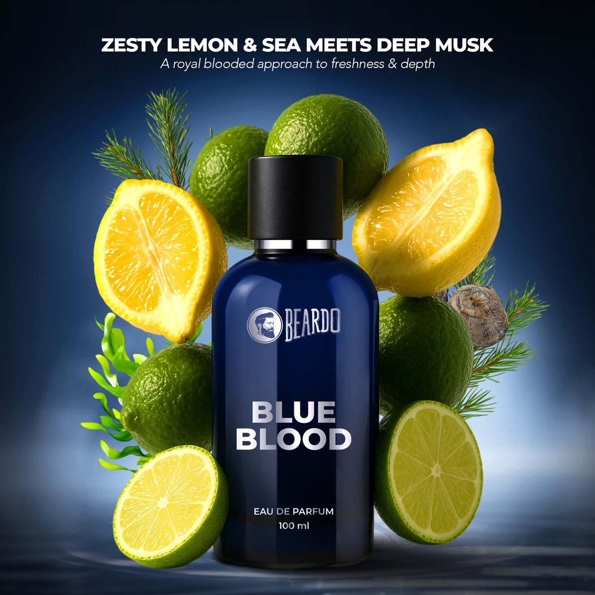 Beardo Blue Blood Perfume EDP (100ml) – Beardo India