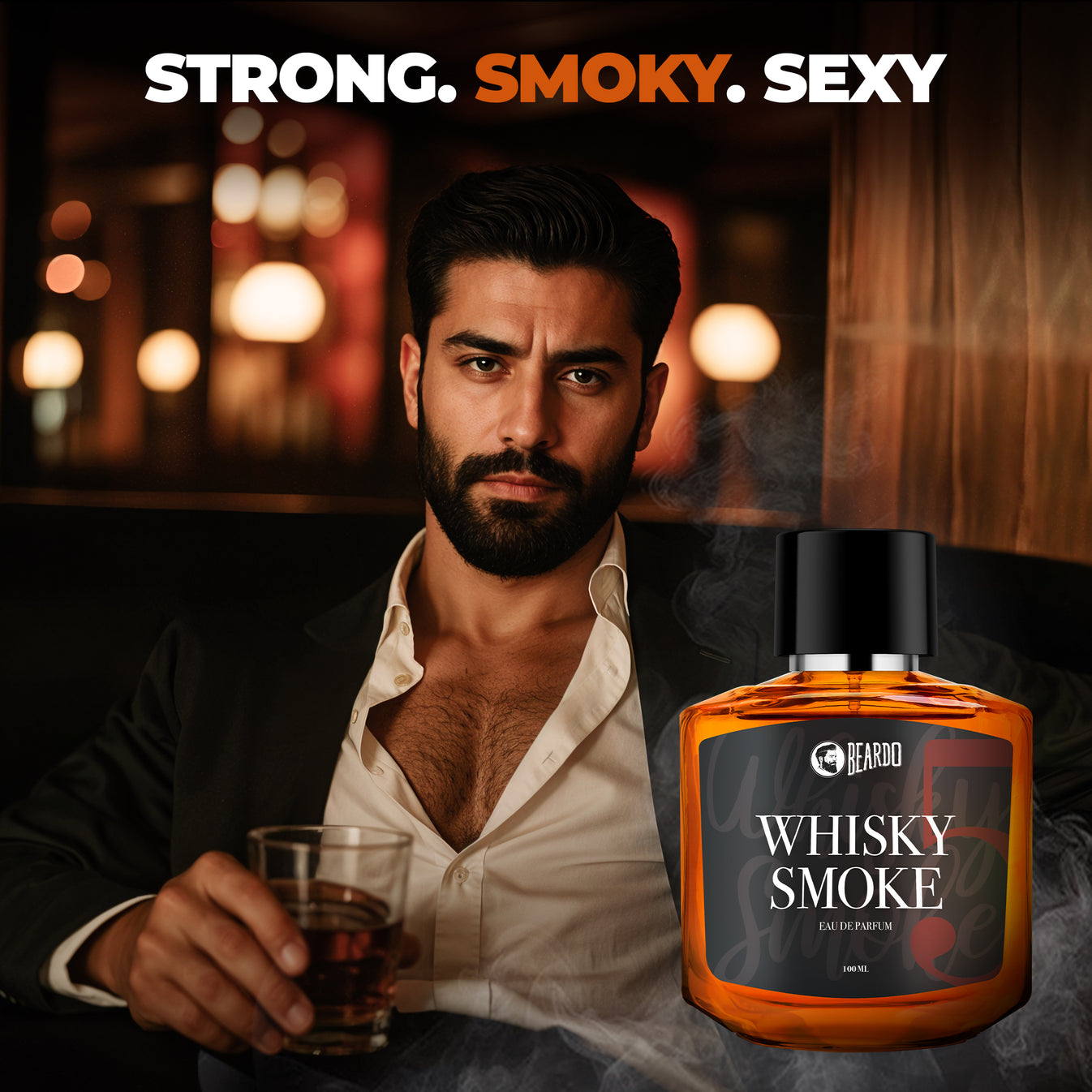 Beardo Whisky Smoke Perfume | Whisky Perfume EDP 100ml – Beardo India