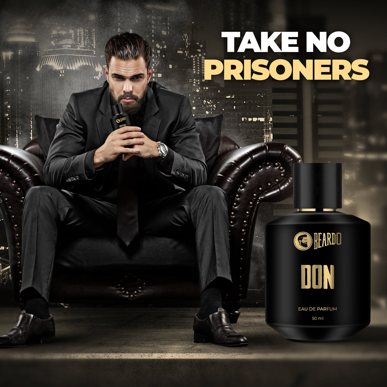 Beardo Perfume For Men - Don, 50ml | With Melon, Jasmin, Vannila ...