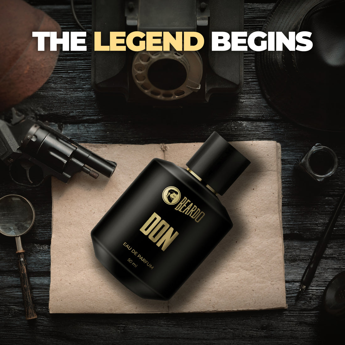 Beardo Perfume For Men - Don, 50ml | With Melon, Jasmin, Vannila ...