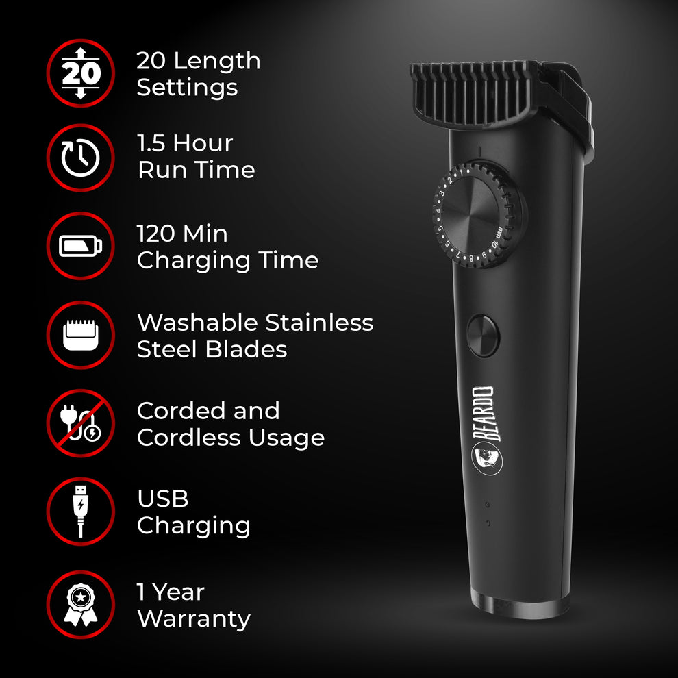 Beardo DON POWER-TRIMMER (20 lengths / 90min run time) – Beardo India