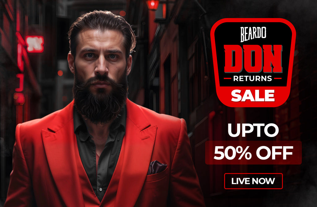 Don Returns Sale - 🔥Get Up to 50%Off 😎 – Beardo India