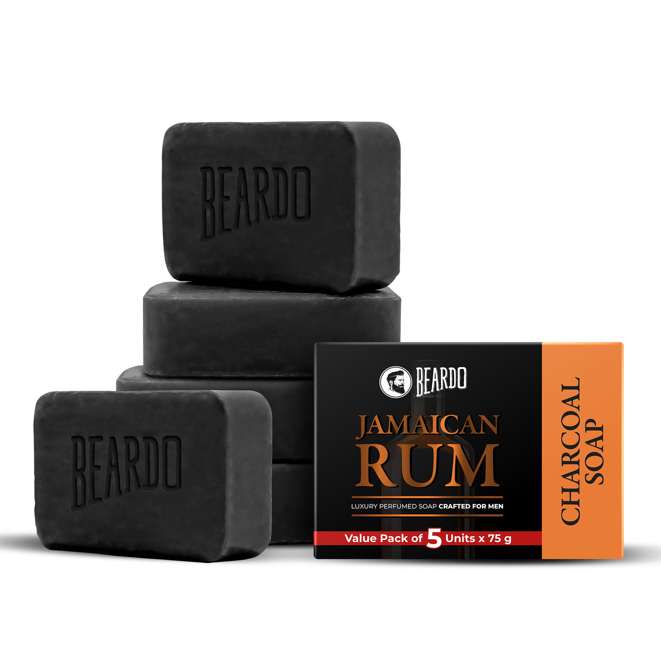 Beardo Jamaican Rum Soap (75g X 5) – Beardo India