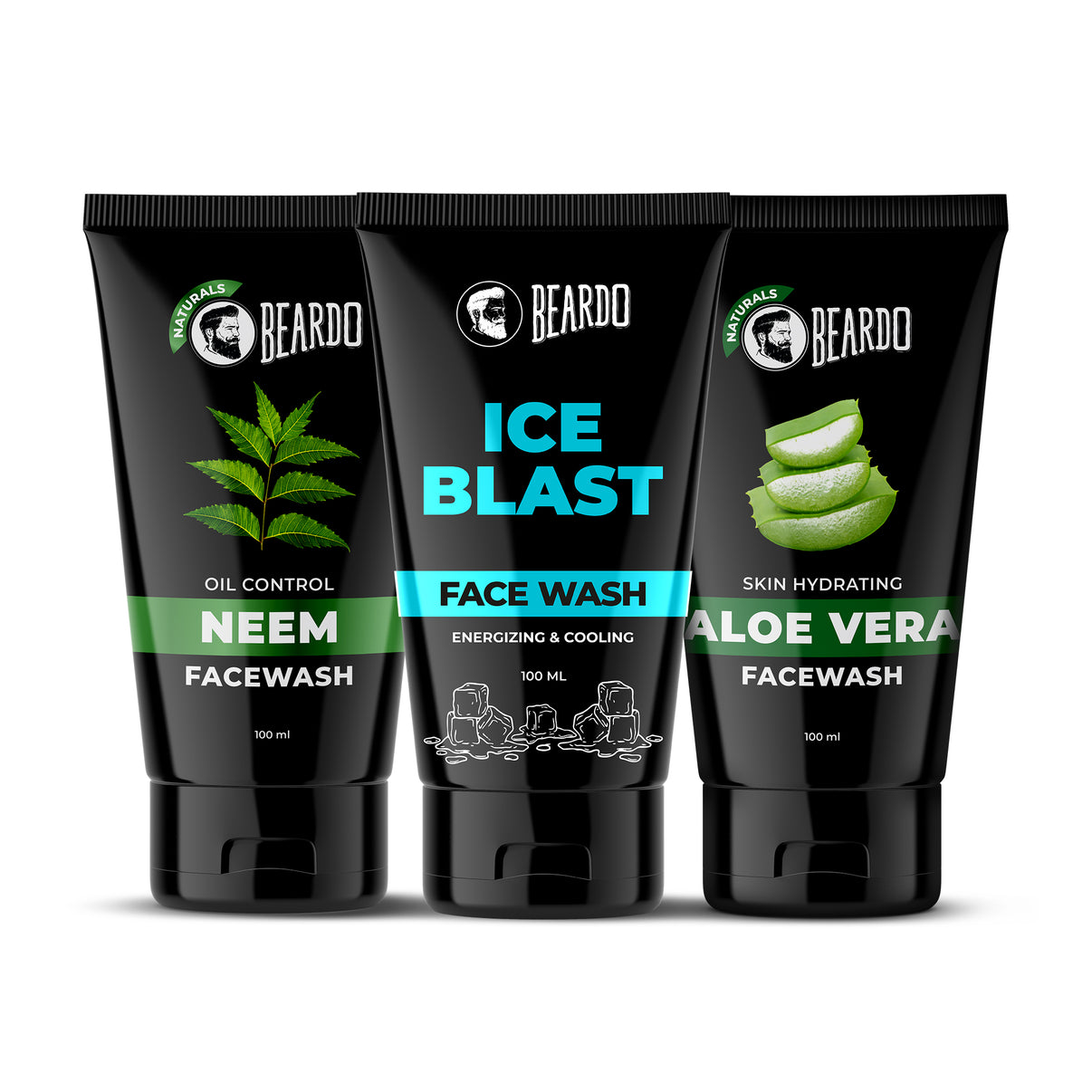 Beardo Ultimate Facewash Trio | Facewash Combo for Men – Beardo India