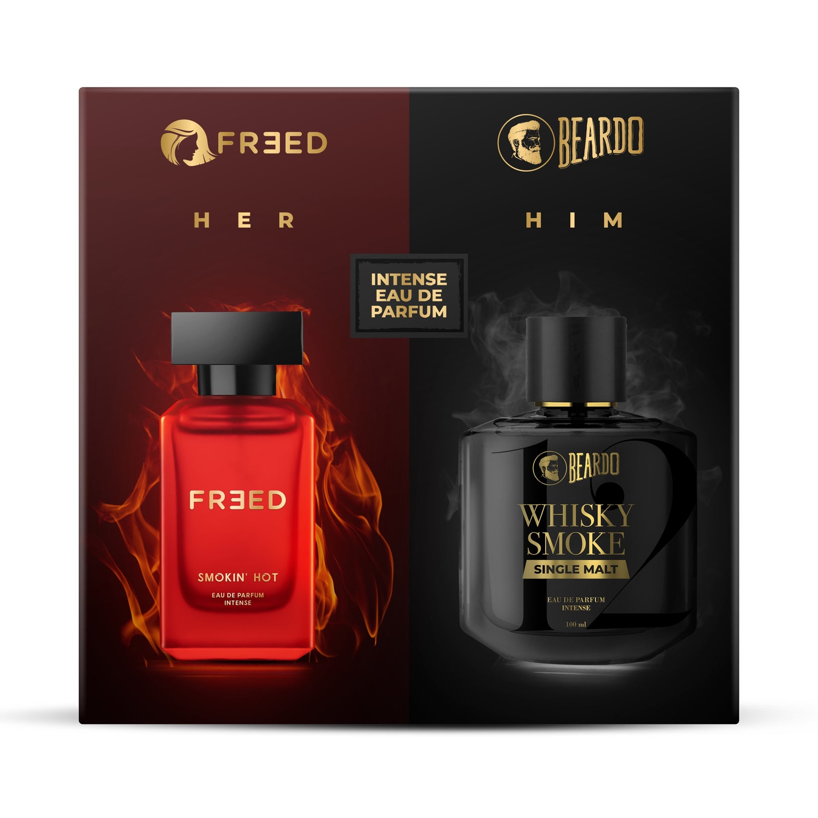 Beardo & Freed Spicy Perfume Gift Set | Bold EDPs for Him & Her ...
