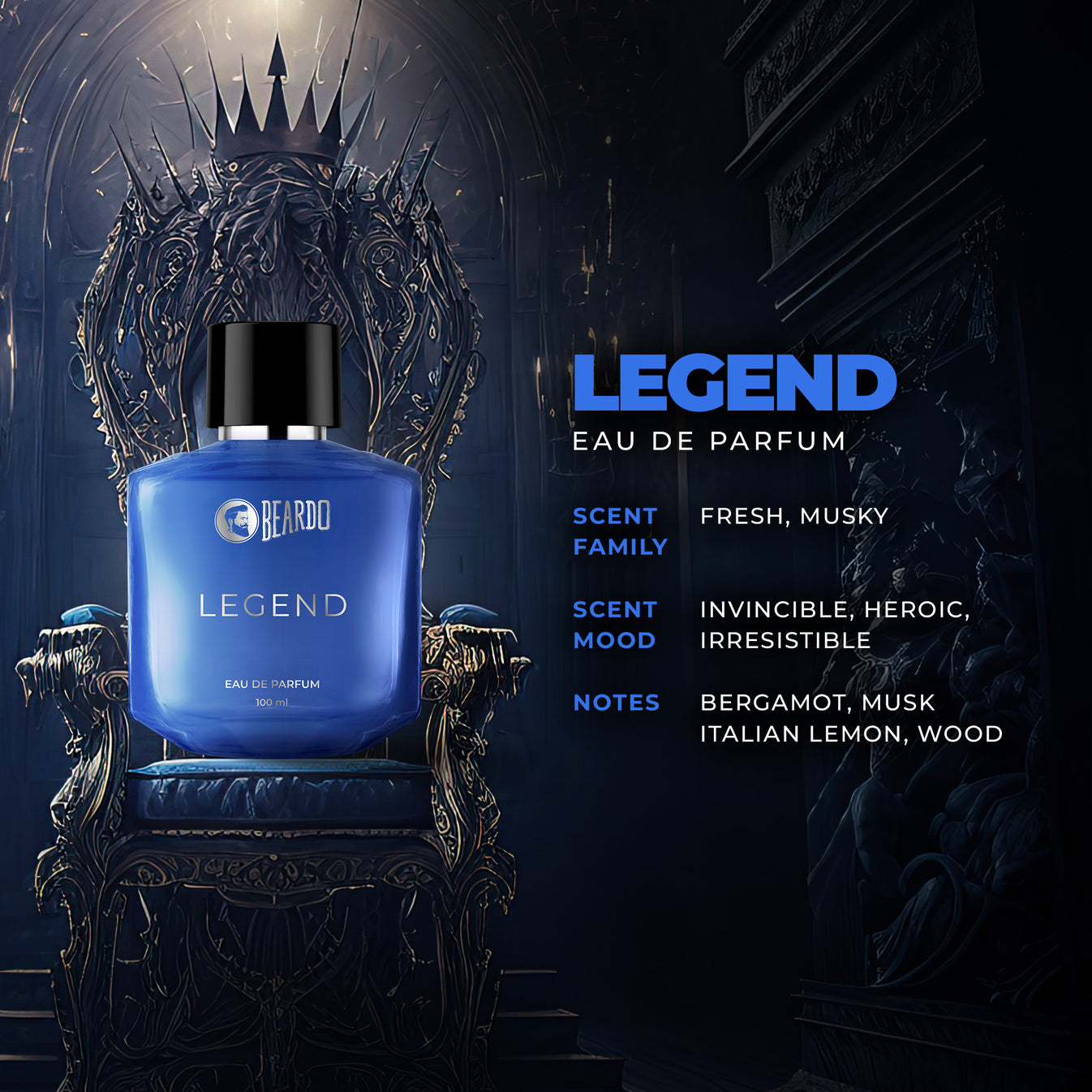 Beardo Legend Perfume EDP – Beardo India