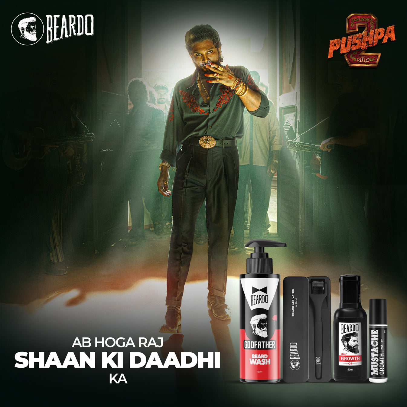 Don Beardo's Beard Growth Pro Kit - Beardo India