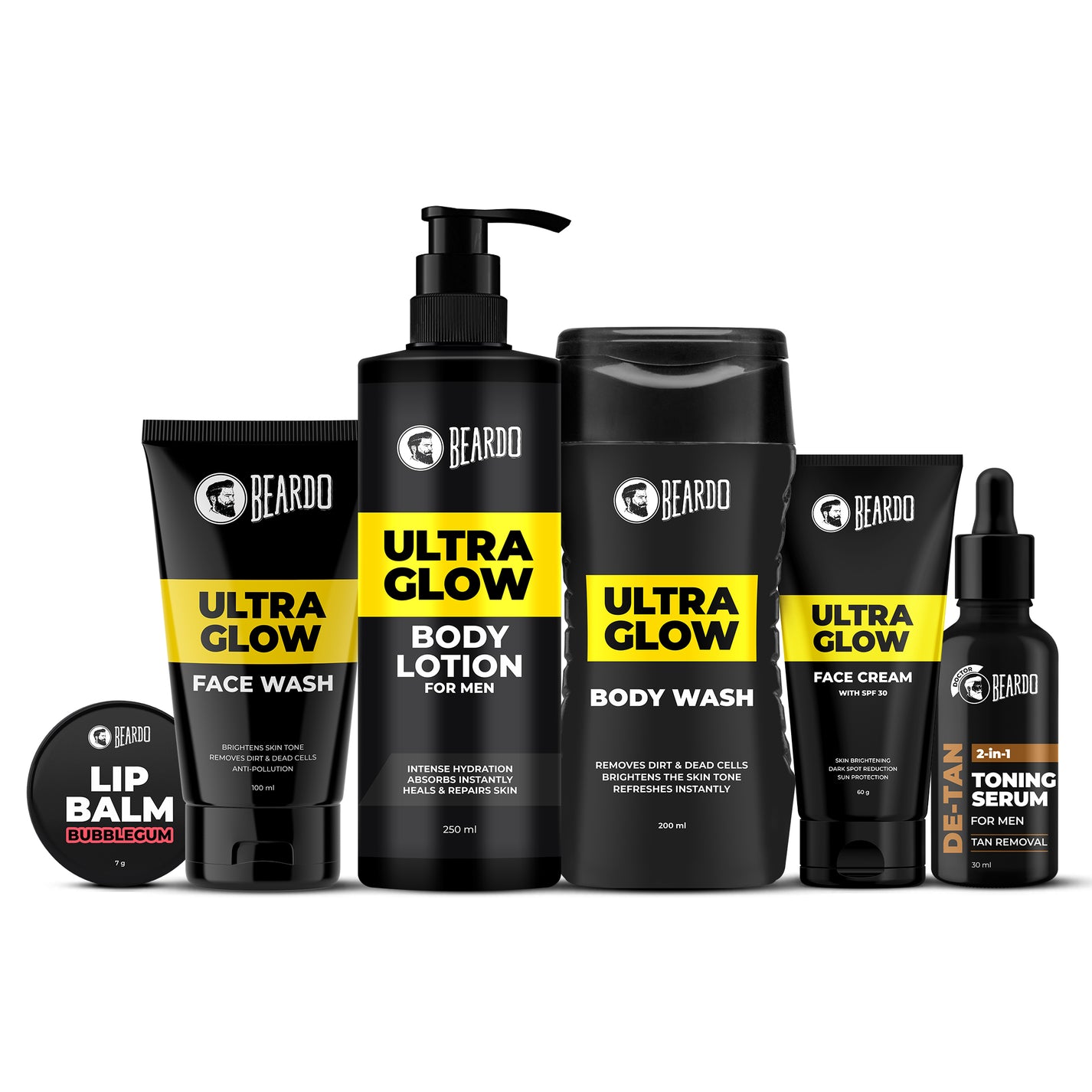 Beardo HEAD TO TOE GLOW Combo – Beardo India