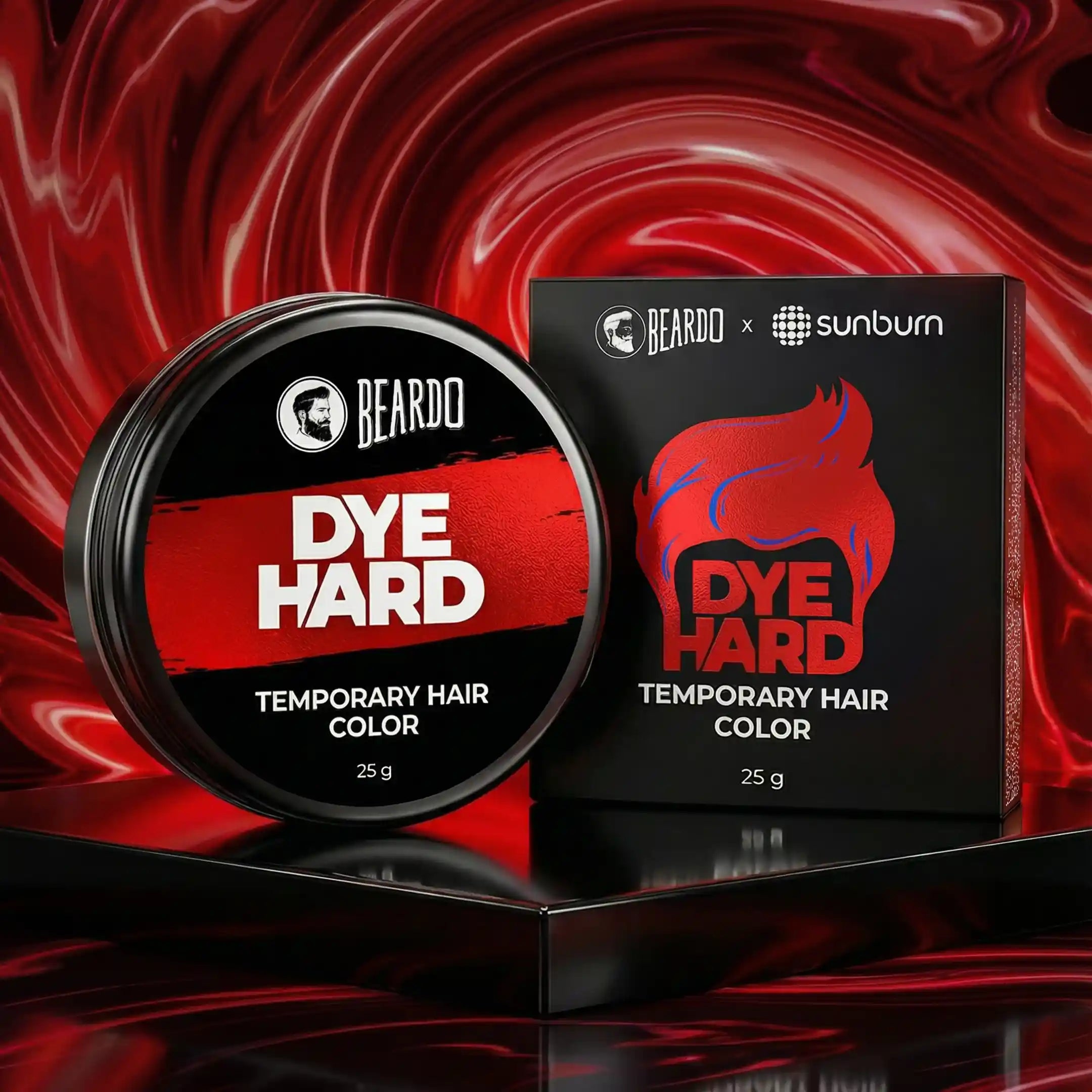 Beardo Dye Hard Temporary Red Hair Color - Hair Color For Men – Beardo ...
