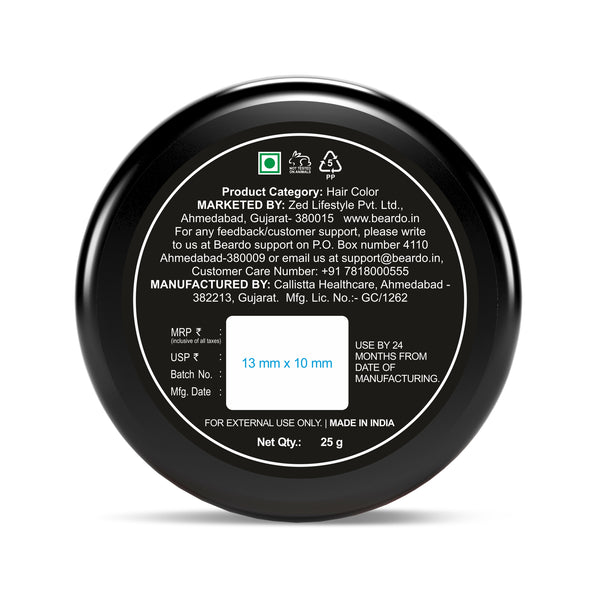 Beardo Dye Hard Temporary Hair Color Metallic Red – Beardo India