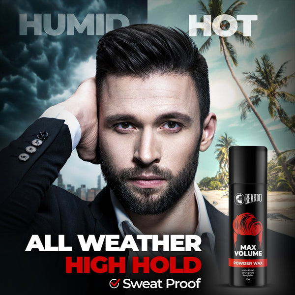 Beardo Max Volume Powder Wax - Hair Powder Wax – Beardo India