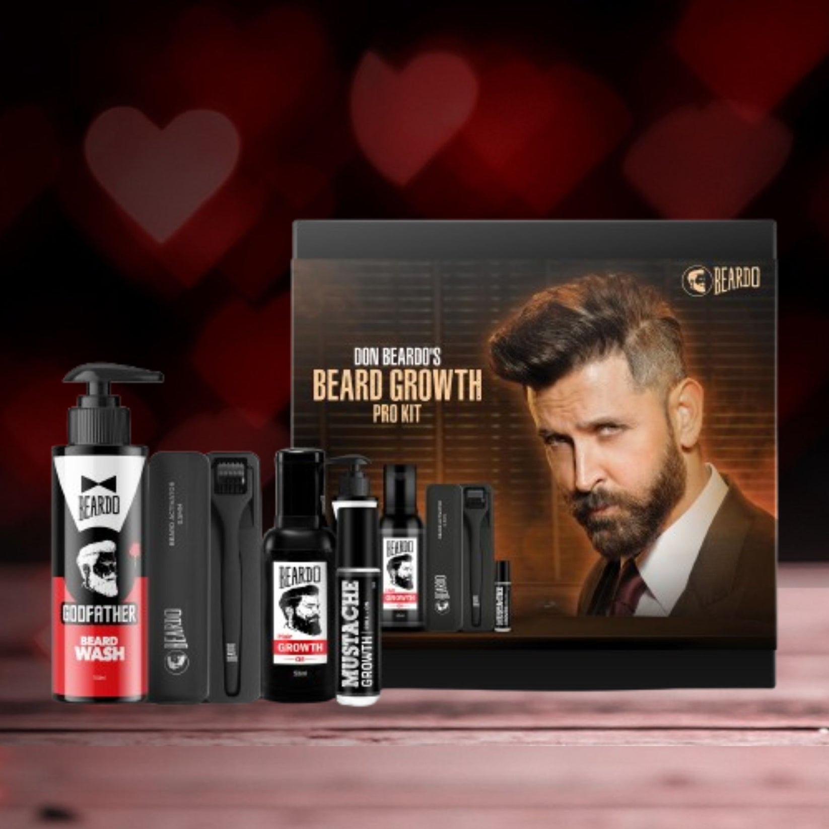 Don Beardo's Beard Growth Pro Kit - Beardo India