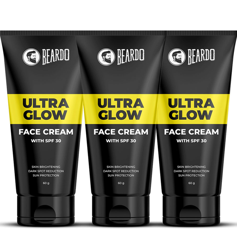 Beardo Ultraglow Face Cream for Men (SPF-30) – Beardo India