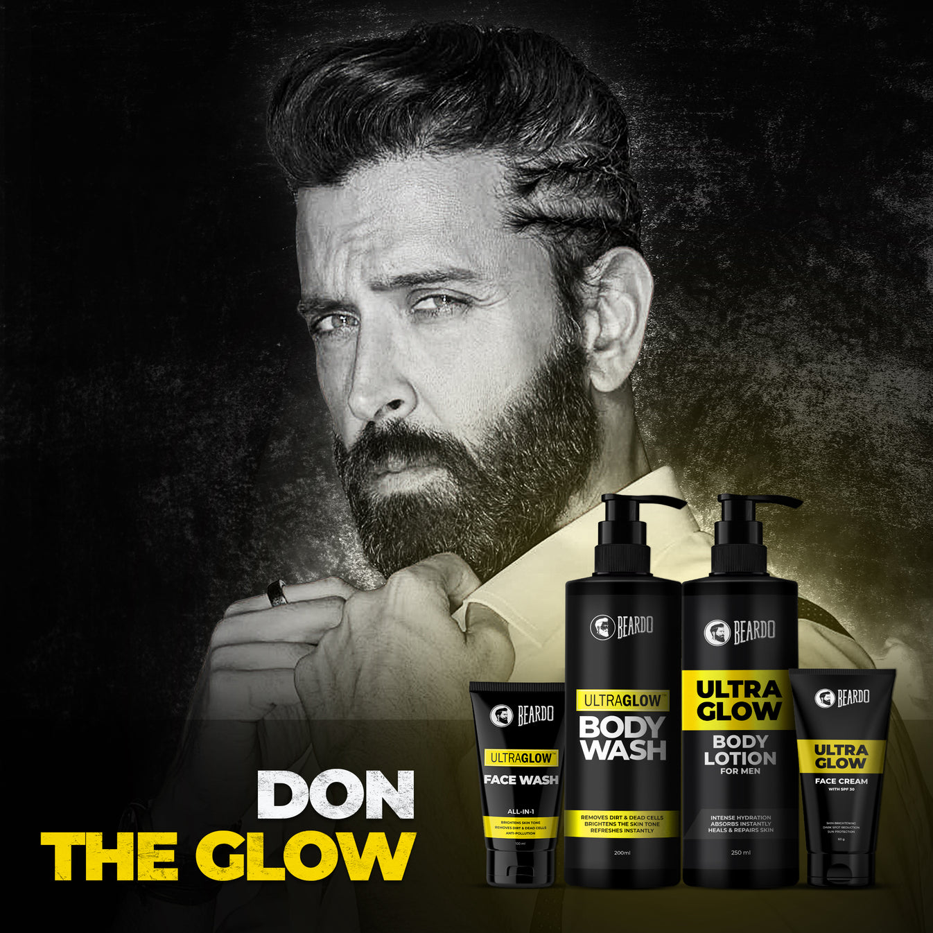 Beardo Ultraglow Face Cream & Lip Balm (Bubblegum) Combo – Beardo India