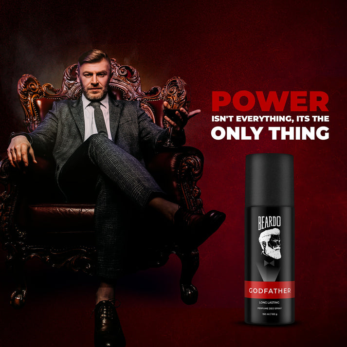 Beardo Godfather Perfume Deo Spray – Beardo India