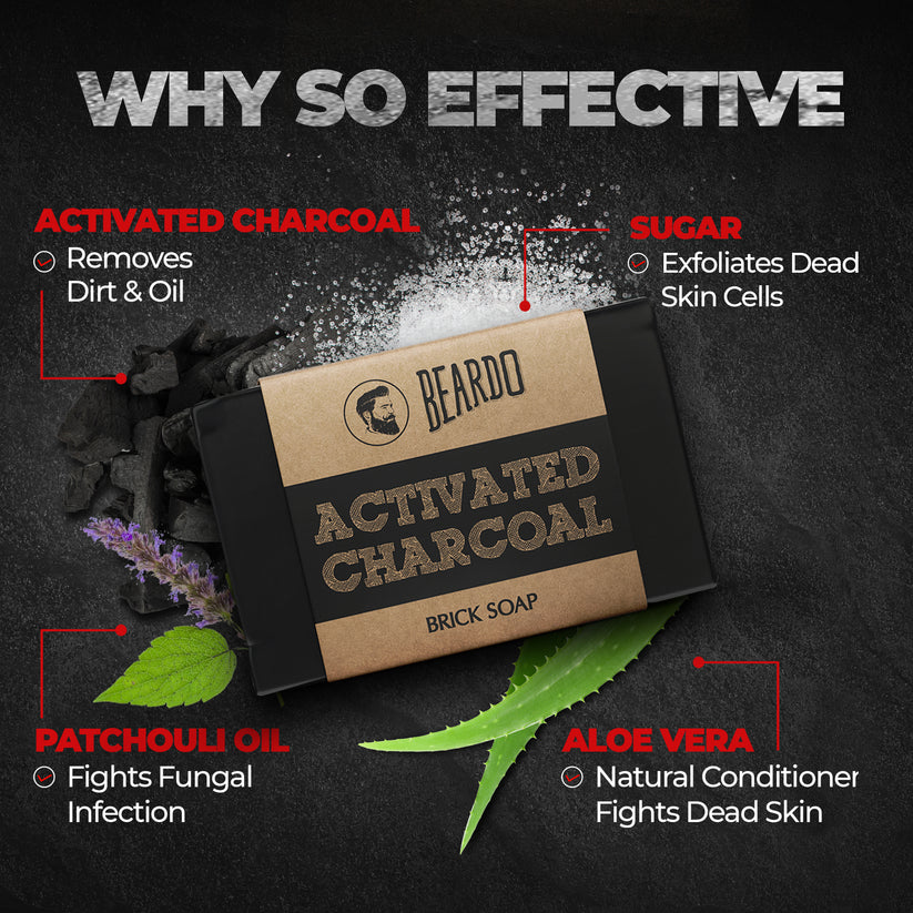 Beardo Activated Charcoal Soap | Best Charcoal Soap for Men – Beardo India