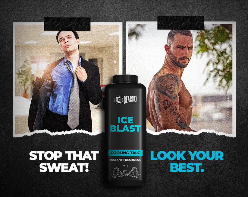 Beardo Ice Blast Cooling Talc – Beardo India