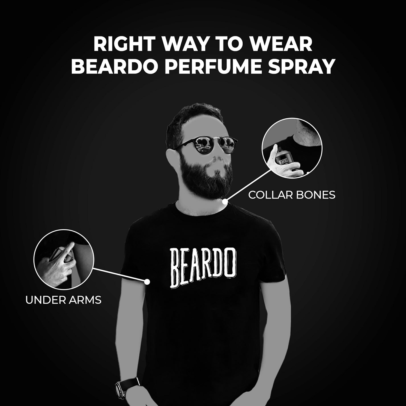 Beardo Godfather Perfume Deo Spray – Bold & Long-Lasting Scent – Beardo ...