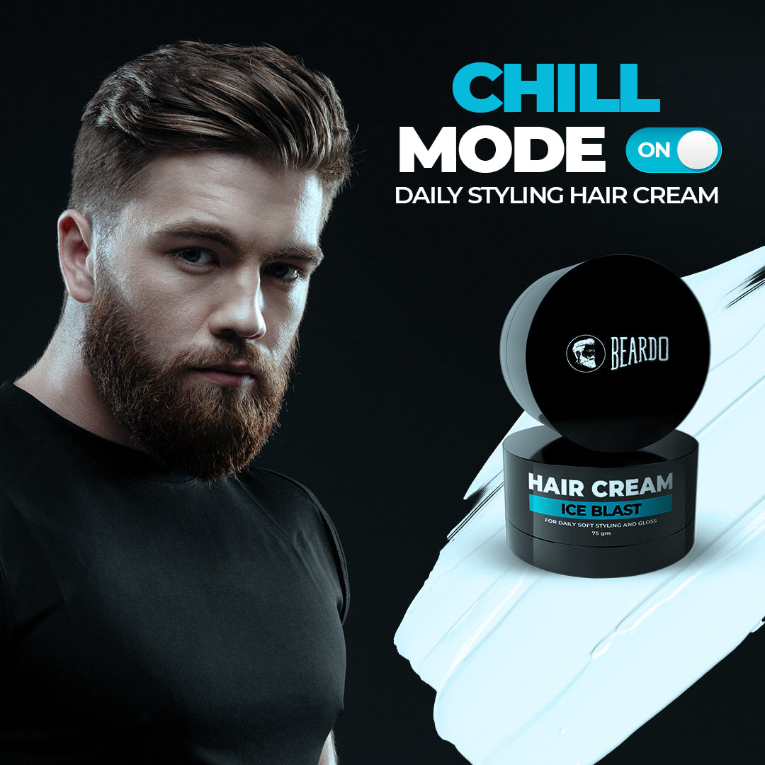Cooling Hair Cream for Men | Styling & Nourishment | Beardo – Beardo India