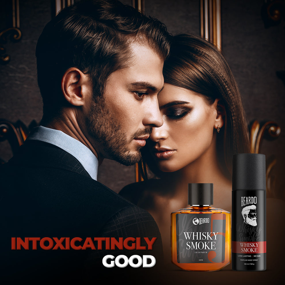 Beardo Whisky Smoke Perfume Combo | Signature Smoky Fragrance Set ...