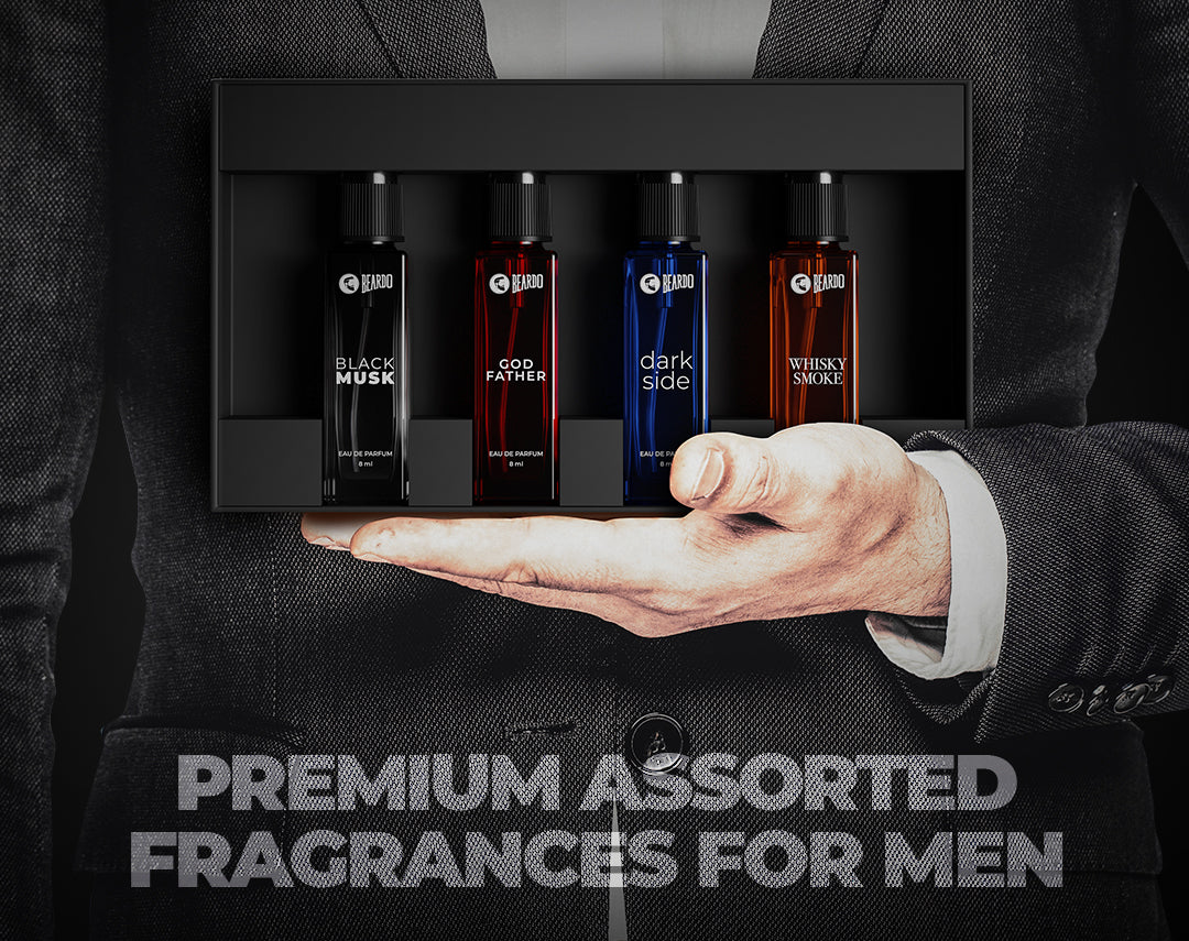 Beardo Assorted Premium Fragrances - Whiskey Smoke, Dark Side & More ...