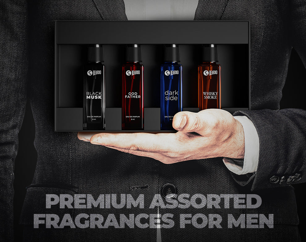 Beardo Assorted Premium Fragrances - Whiskey Smoke, Dark Side & More ...