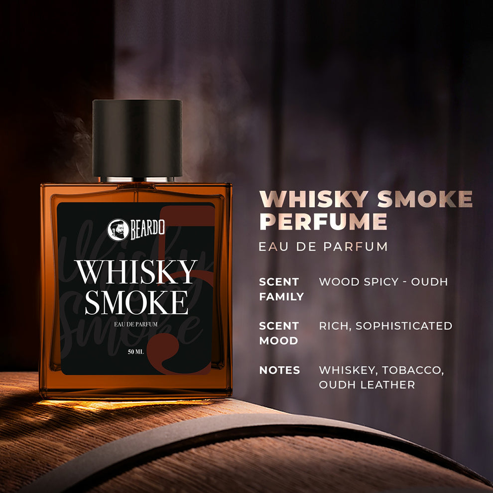 Beardo Whisky Smoke & WS Bourbon EDP Combo – Beardo India